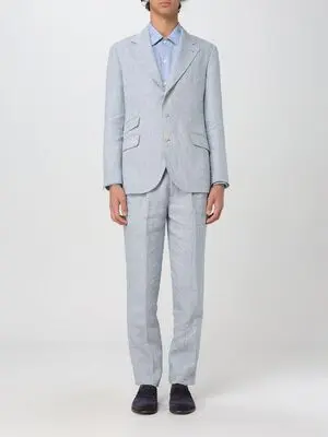 Brunello Cucinelli Suit Men Grey
