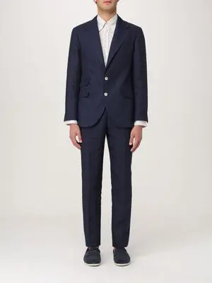 Brunello Cucinelli Suit Men Navy