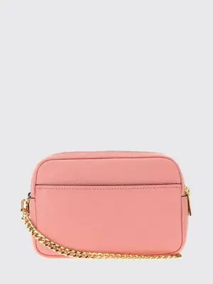 Michael Kors Bryant Pebbled Leather Crossbody Bag With Chain Handle - Pink