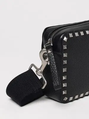 Valentino Garavani Studded Shoulder Bag - Black