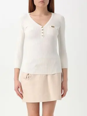 Elisabetta Franchi Drop Shoulder Sweaters For Women