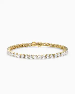David Yurman Tennis Bracelet In 18k Yellow Gold With Diamonds - Diamond