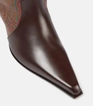 Etro Paisley Knee-high Boots