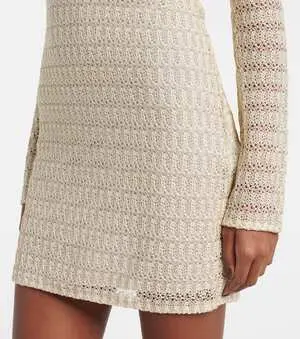 Missoni Lamé Minidress - Beige