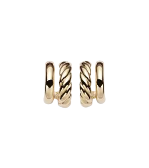 David Yurman Mercer 18kt Huggies