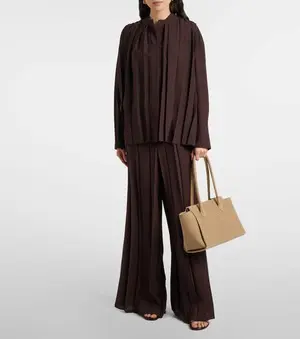 AESTHER EKME Small Suede Tote Bag