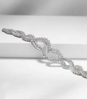 Yeprem 18kt White Gold Diamond Bracelet