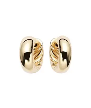 David Yurman Dy Mercer® Micro Hoop Earrings - Gold