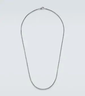 David Yurman Sterling Box Chain Necklace - Silver