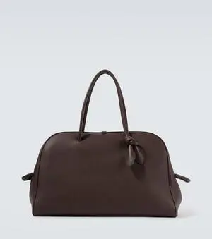 Jacquemus Jacquemus Turismo Large Leather Duffle Bag Brown