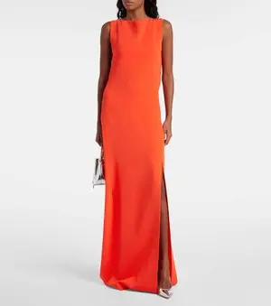 Max Mara Chain-detail Cady Gown