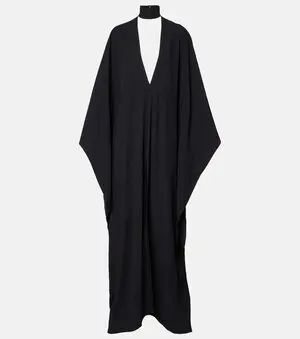 TALLER MARMO Ooo" Crepe Cady Kaftan - Black