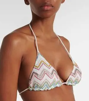 Missoni Zigzag Crochet Bikini - Multicoloured