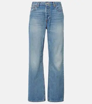 RE/DONE The Standard Mid-rise Straight Leg Jeans