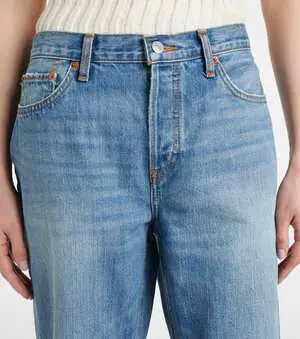 RE/DONE The Standard Mid-rise Straight Leg Jeans