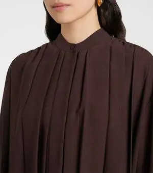 JOSEPH Malte Plisse Blouse