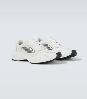 Balenciaga Monday Leather Sneakers