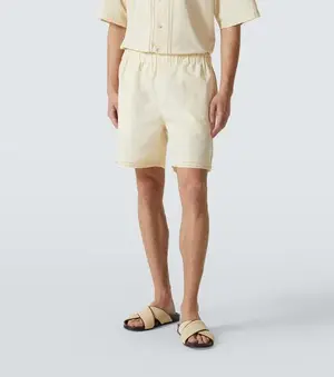 Commas Cotton Shorts
