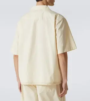 Commas Cotton Bowling Shirt