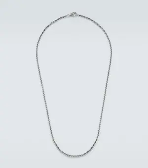 David Yurman Sterling Box Chain Necklace - Silver