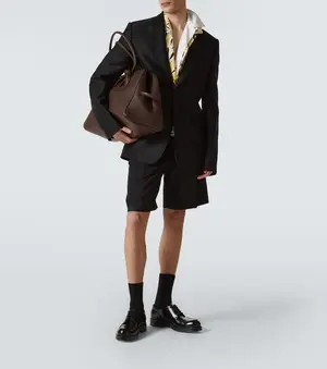 Jacquemus Turismo Large Leather Duffle Bag