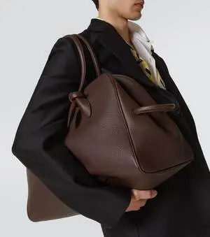 Jacquemus Turismo Large Leather Duffle Bag
