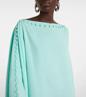 TALLER MARMO Mila Crepe Cady Kaftan