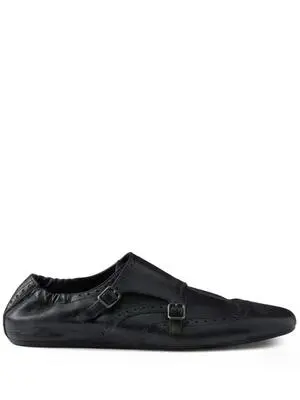 Prada Shuffle Monk Shoes - Black
