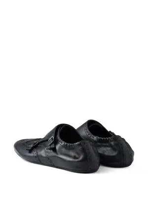 Prada Shuffle Monk Shoes - Black