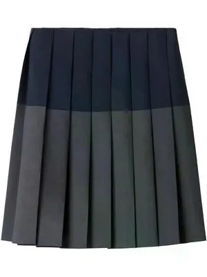 Pleated Knee-Length Skirts