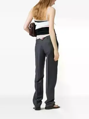 Miu Miu Pressed-crease Trousers