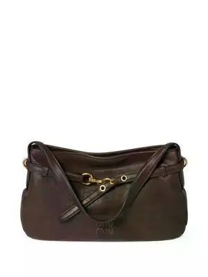 Miu Miu Aventure Shoulder Bag - Brown