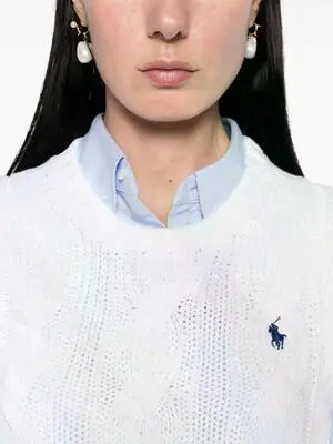 Polo Ralph Lauren Cable-knit Vest - White