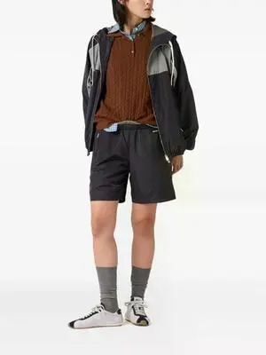 Miu Miu Wide-leg Bermuda Shorts