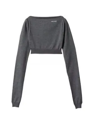 MIU MIU Miu Miu Boat-Neck Top