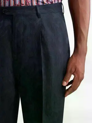 Etro Jacquard Trousers - Blue