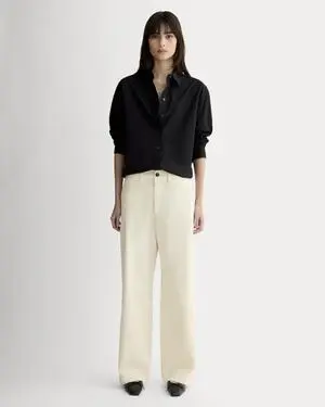 Everlane Wide-leg Chino Pant - Birch