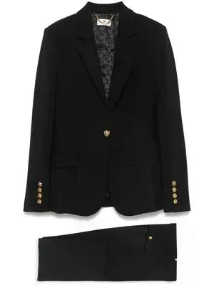 Elisabetta Franchi Single-breasted Crpe Suit