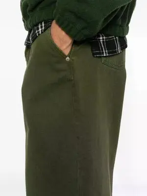 Ami Wide Leg Jeans - Green
