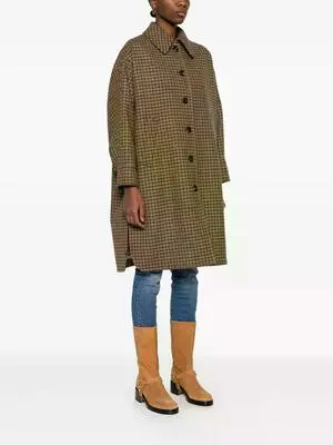 Chloé Checked Coat