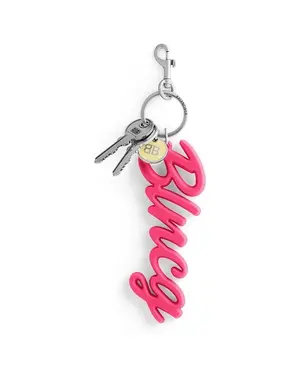 Balenciaga Bb Charm/keychain - Pink