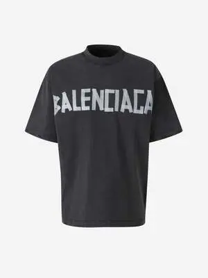 Balenciaga Tape Type T-shirt Black