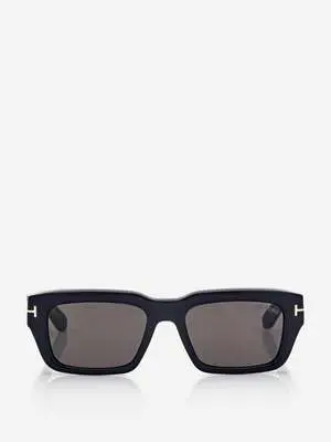 TOM FORD Icon Rectangular Sunglasses - Black