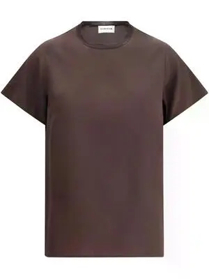 P.a.r.o.s.h Crew Neck T-shirt - Brown