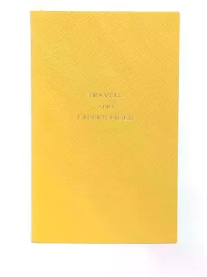 Smythson Travel And Experiences Panama Notebook - Yellow