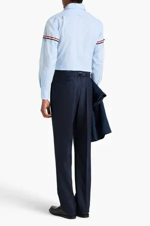 Thom Browne Wool-twill Trousers - Navy