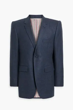 Thom Browne Woolflannel Blazer - Navy