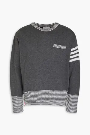 Thom Browne Hector Intarsia Cotton Sweater