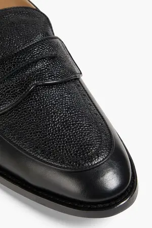 Thom Browne Leather Slippers