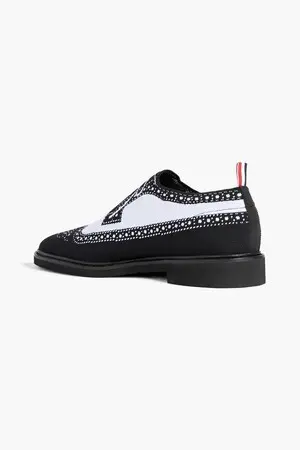 Thom Browne Jacquard-knit Derby Shoes